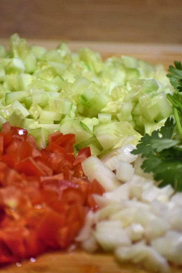 Tomato Cucumber Raita (with magic tempering) - GypsyPlate