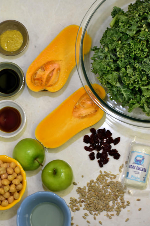 Thanksgiving Kale Salad - GypsyPlate