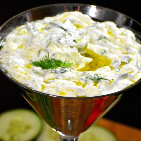 Greek Cucumber Yogurt Sauce - Tzatziki! - GypsyPlate