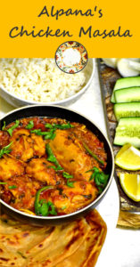 Alpana's Chicken Masala (Indian Curry) - GypsyPlate