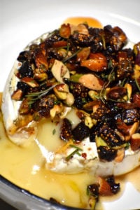 Easy Baked Brie with Nuts and Honey - GypsyPlate