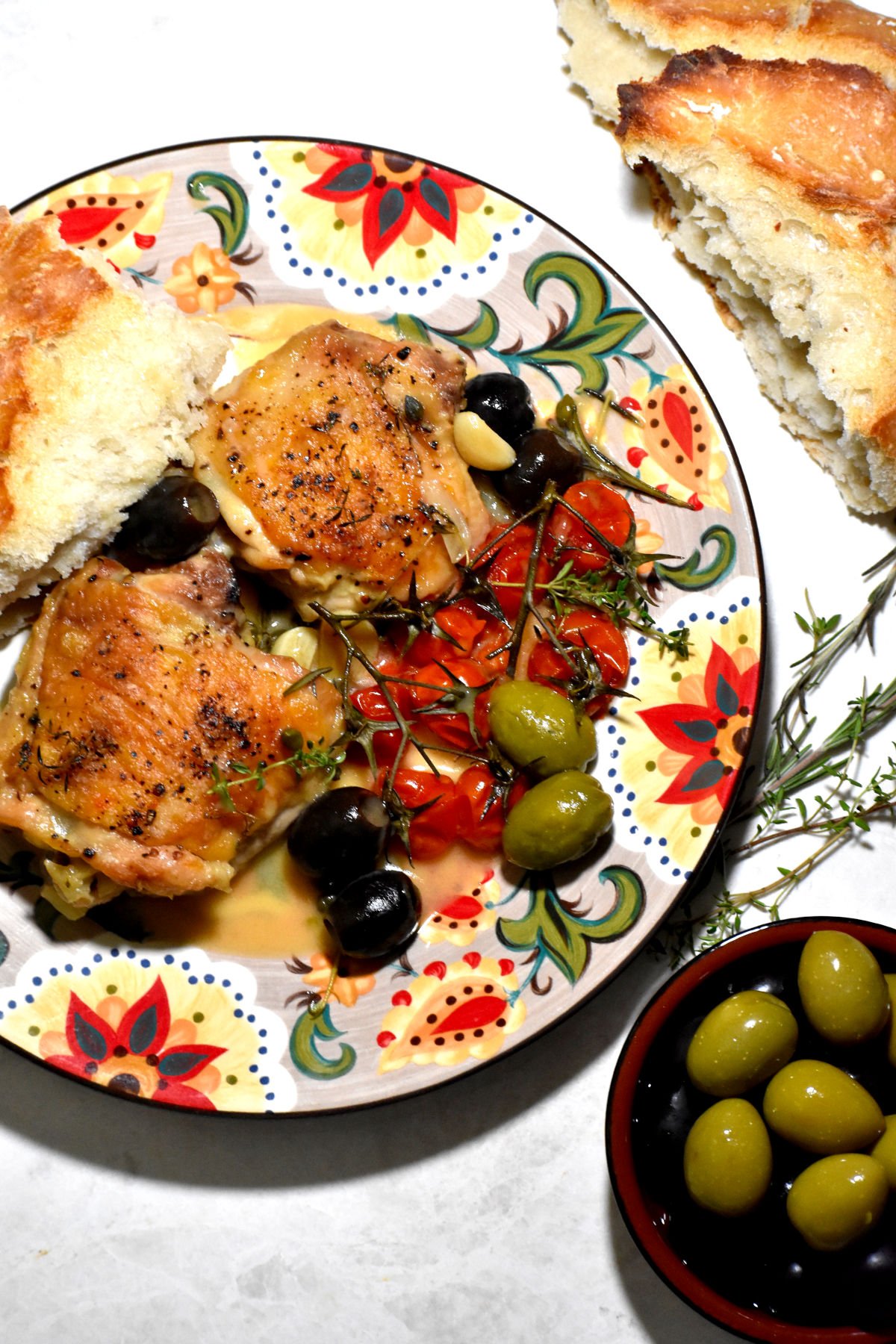 Chicken Provençal (Poulet à la Provençal) - GypsyPlate