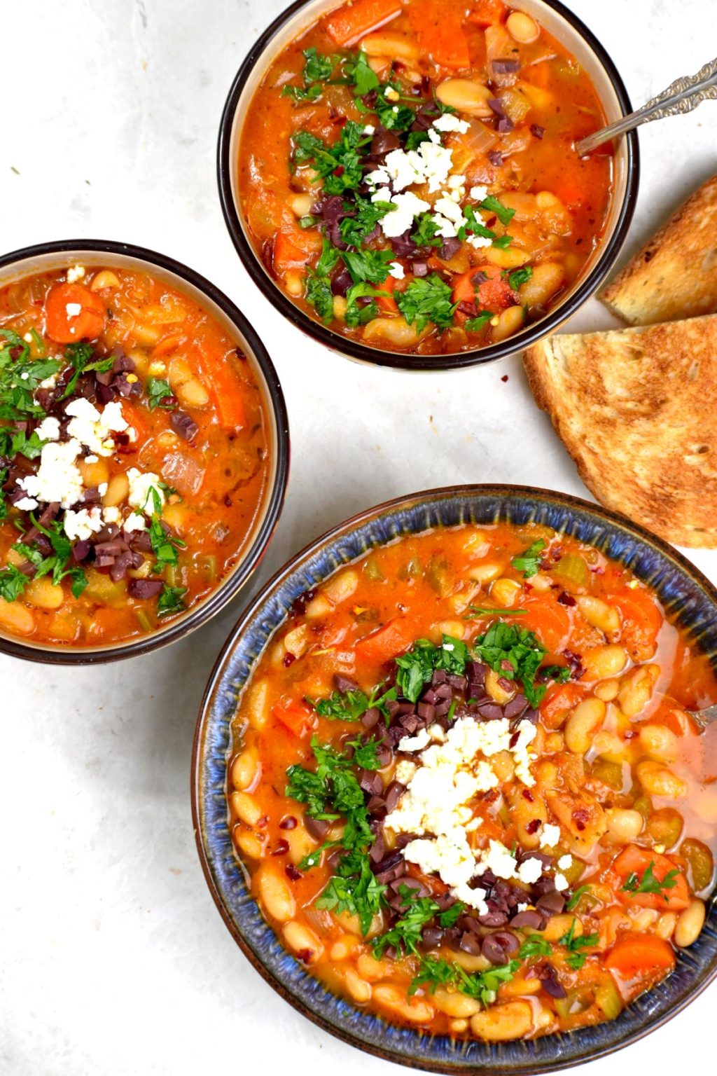 Fasolada (Greek White Bean Soup) - GypsyPlate