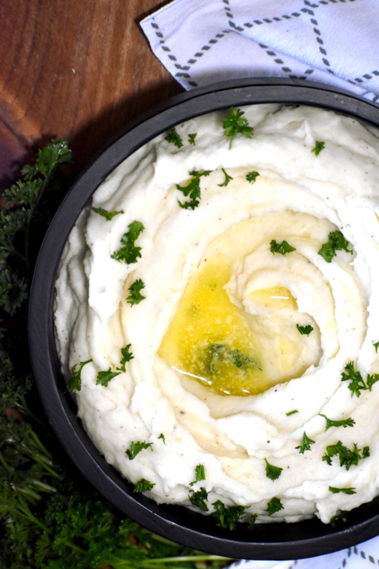 Goat Cheese Mashed Potatoes - GypsyPlate