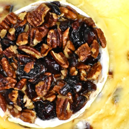 Cranberry Pecan Baked Brie - GypsyPlate