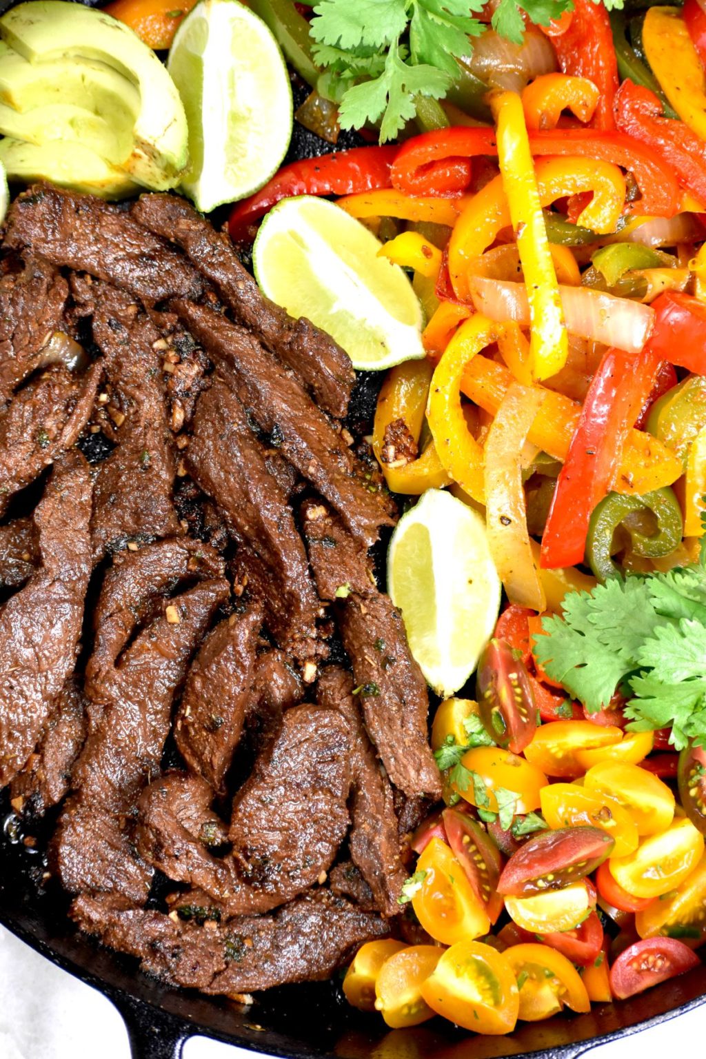 Flank Steak Fajitas - GypsyPlate