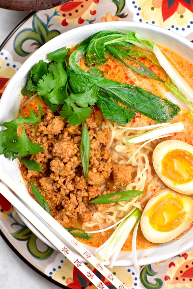 Korean Style Ground Pork Soup - GypsyPlate