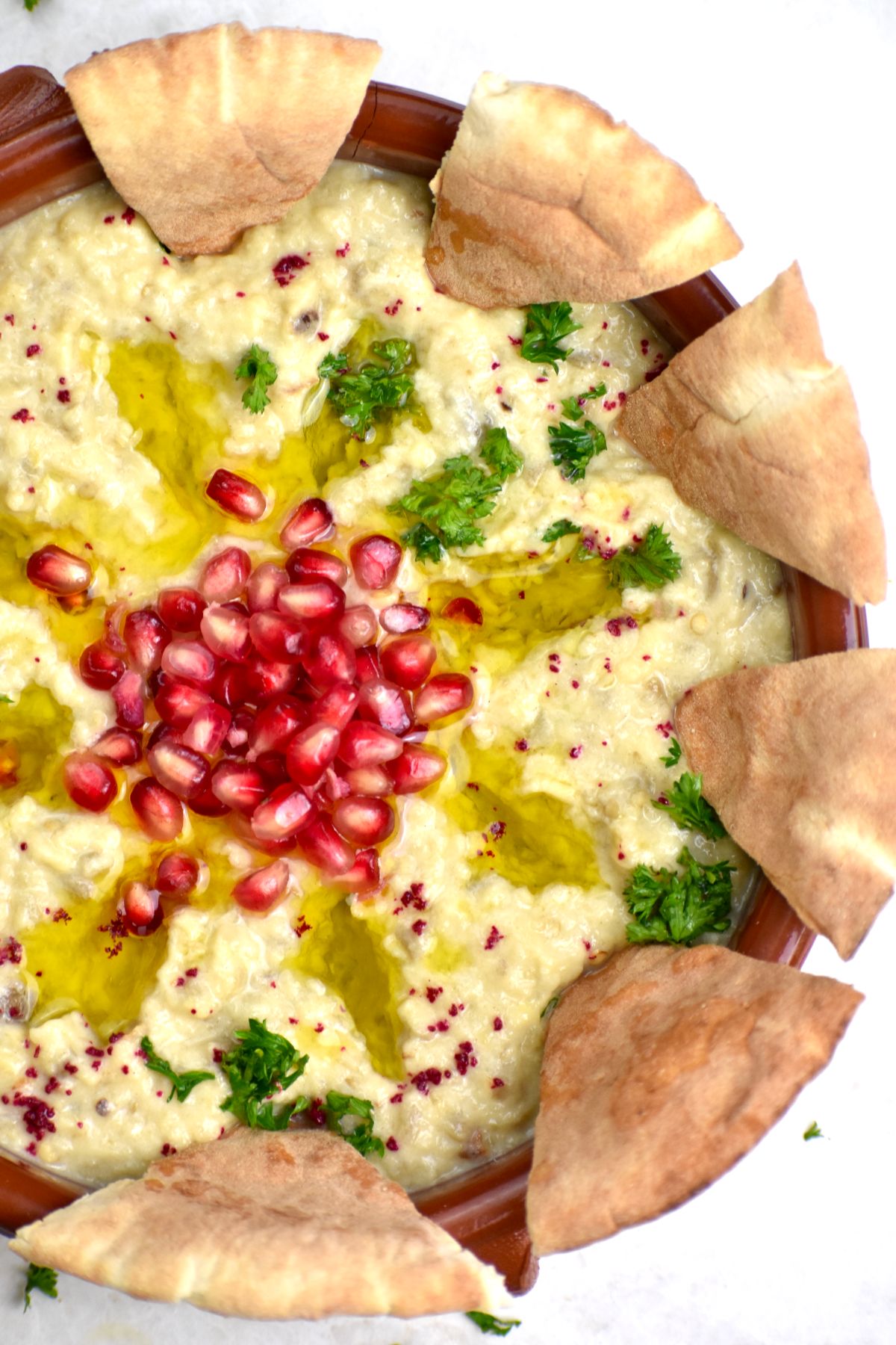 Moutabal (Easy Levantine Eggplant Dip) - GypsyPlate