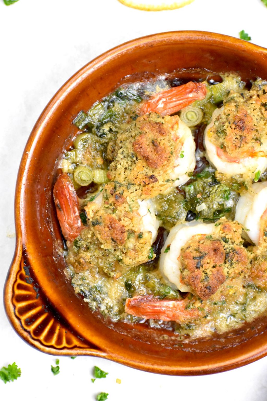 Shrimp de Jonghe (Butter Garlic Shrimp Casserole) - GypsyPlate