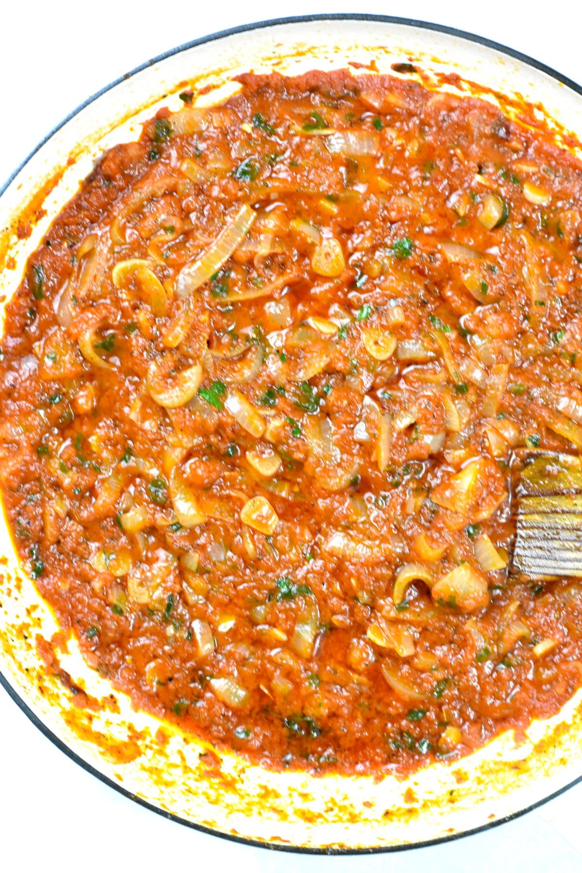 Psari Plaki - Greek Baked Fish with Onions & Tomatoes - GypsyPlate