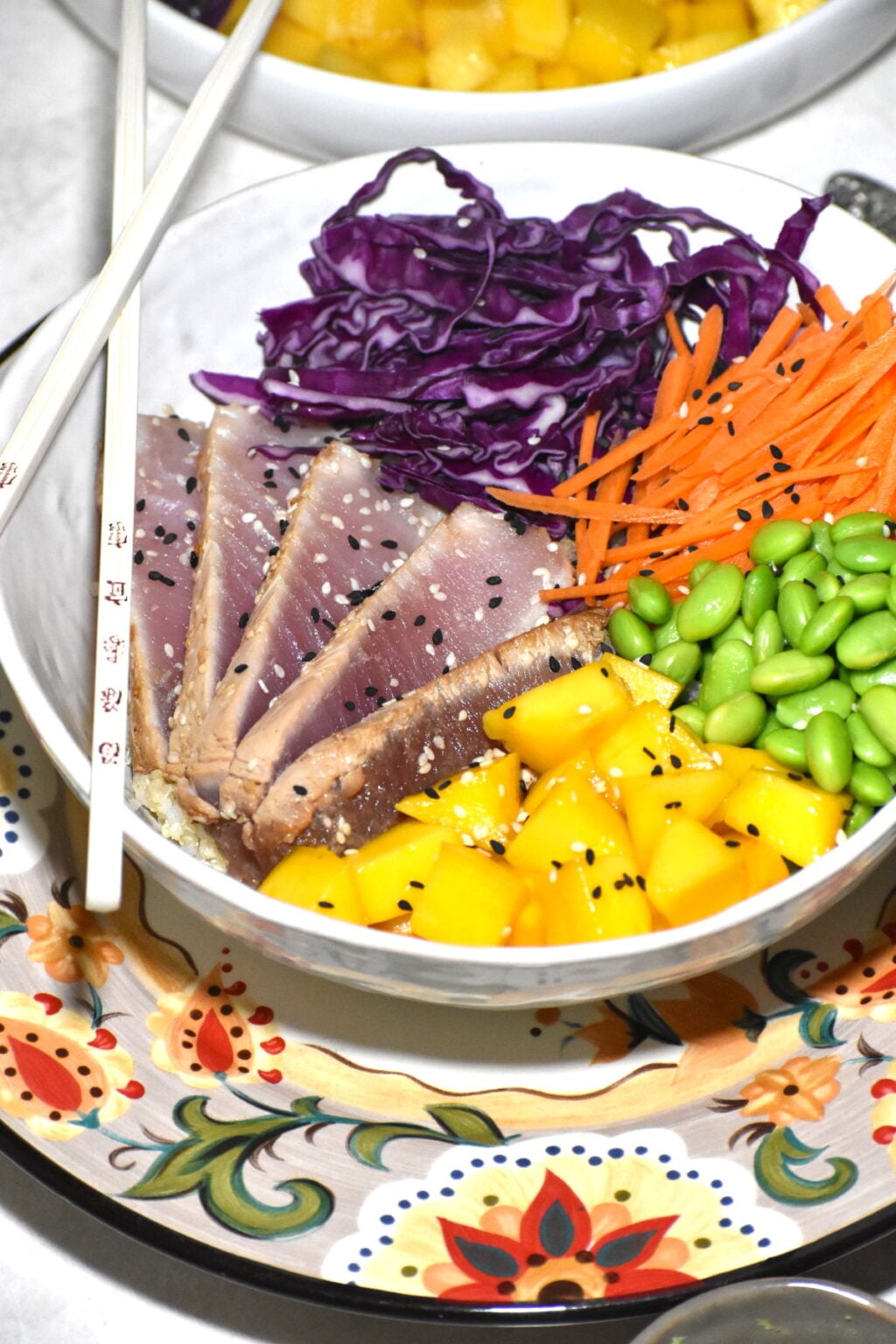 Albacore Tuna Tataki Bowl - GypsyPlate