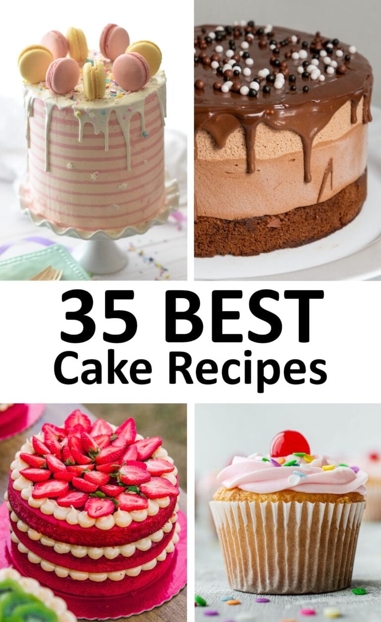 The 35 BEST Cake Recipes - GypsyPlate