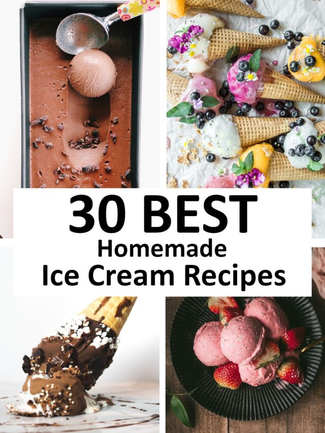 The 30 BEST Homemade Ice Cream Recipes - GypsyPlate