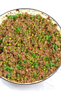 Beef Keema (Indian Ground Beef with Peas) - GypsyPlate