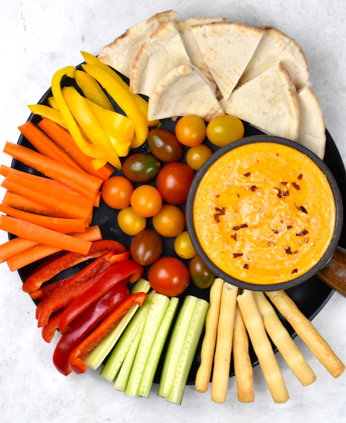 Tyrokafteri (Spicy Greek Feta Dip) - GypsyPlate