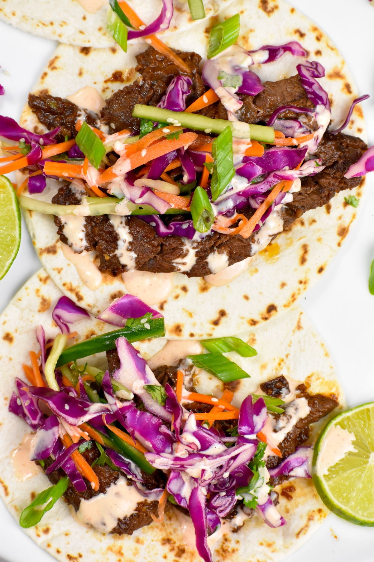 Korean Beef Tacos (Bulgogi Tacos) - GypsyPlate