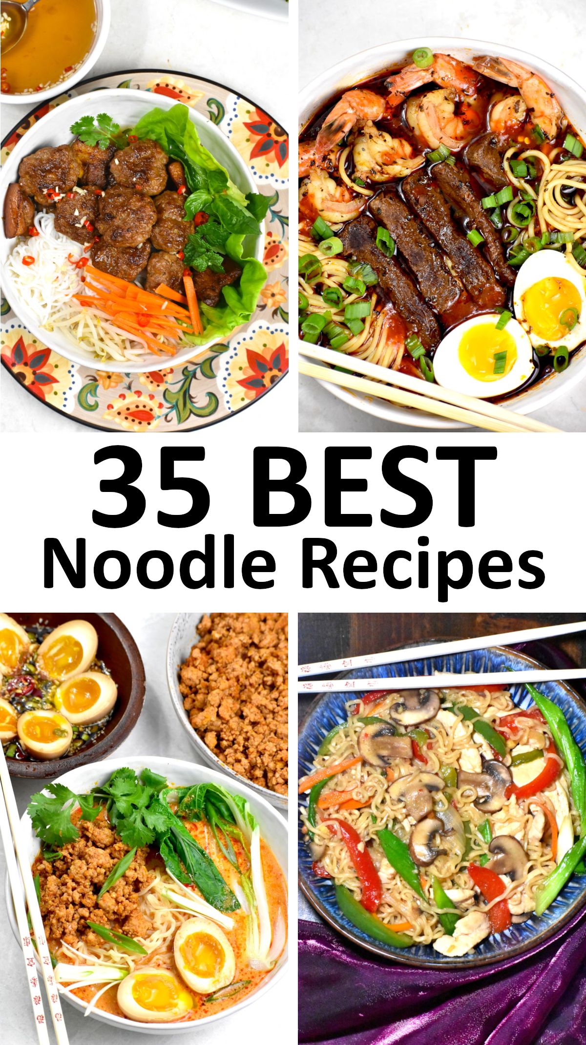 The 35 BEST Noodle Recipes - GypsyPlate