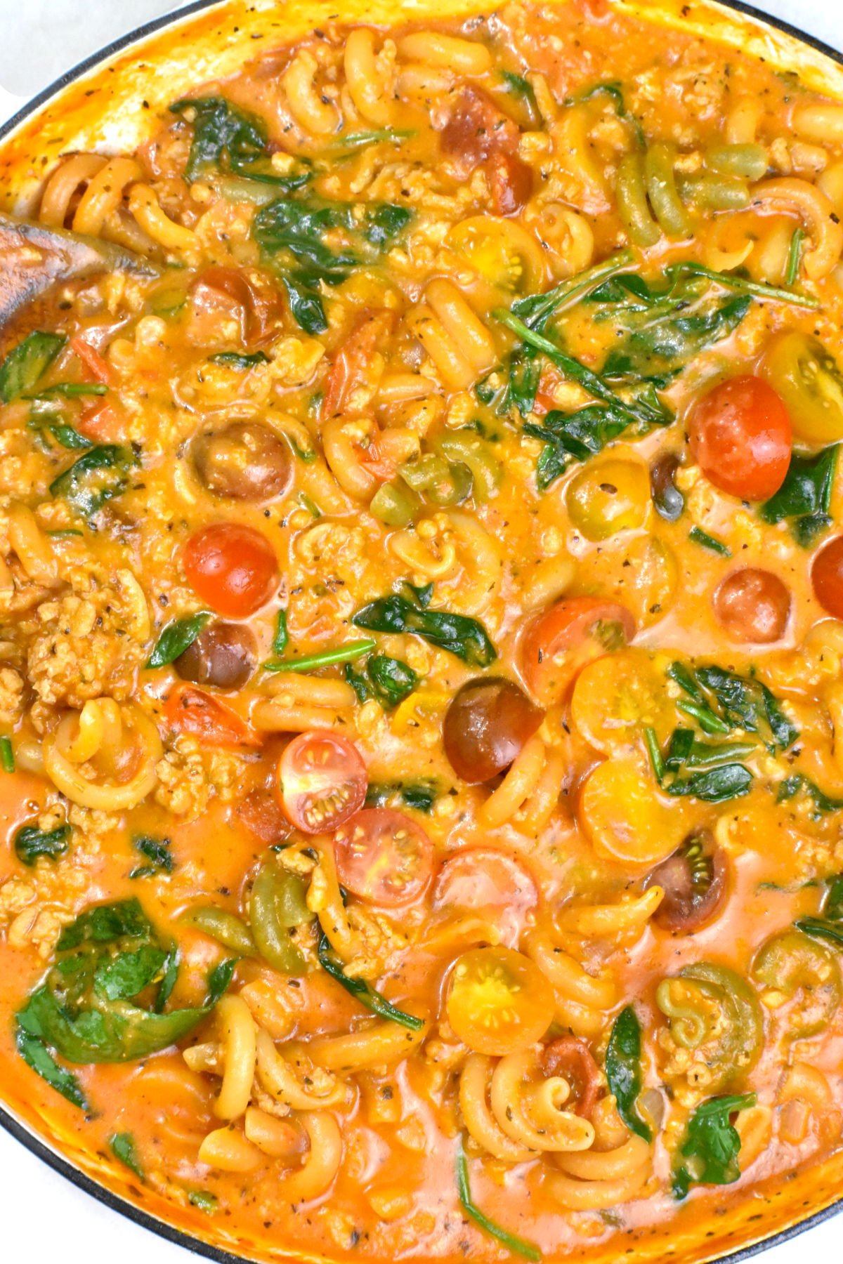 Creamy Ground Chicken Pasta - GypsyPlate