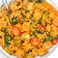 Creamy Ground Chicken Pasta - GypsyPlate