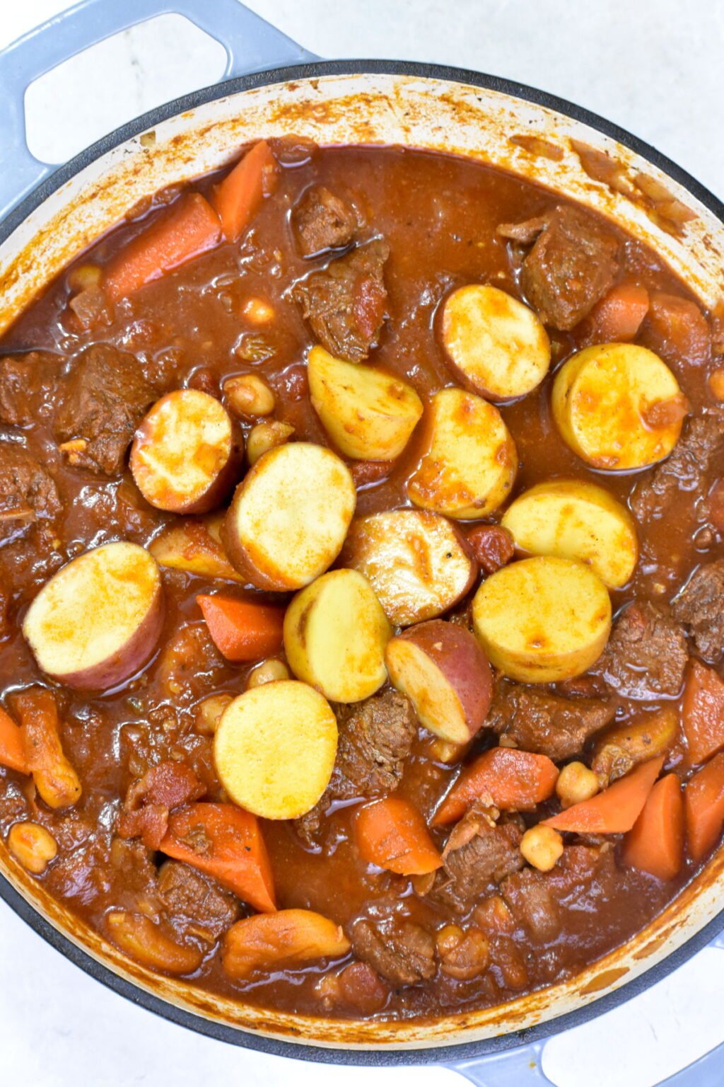 Beef Tagine (Moroccan Beef Stew) - GypsyPlate