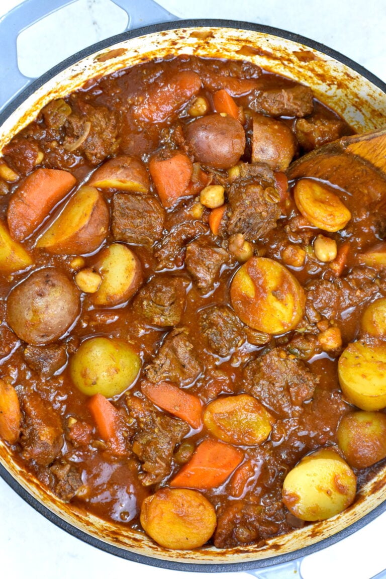 Beef Tagine (Moroccan Beef Stew) - GypsyPlate