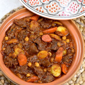Beef Tagine (Moroccan Beef Stew) - GypsyPlate