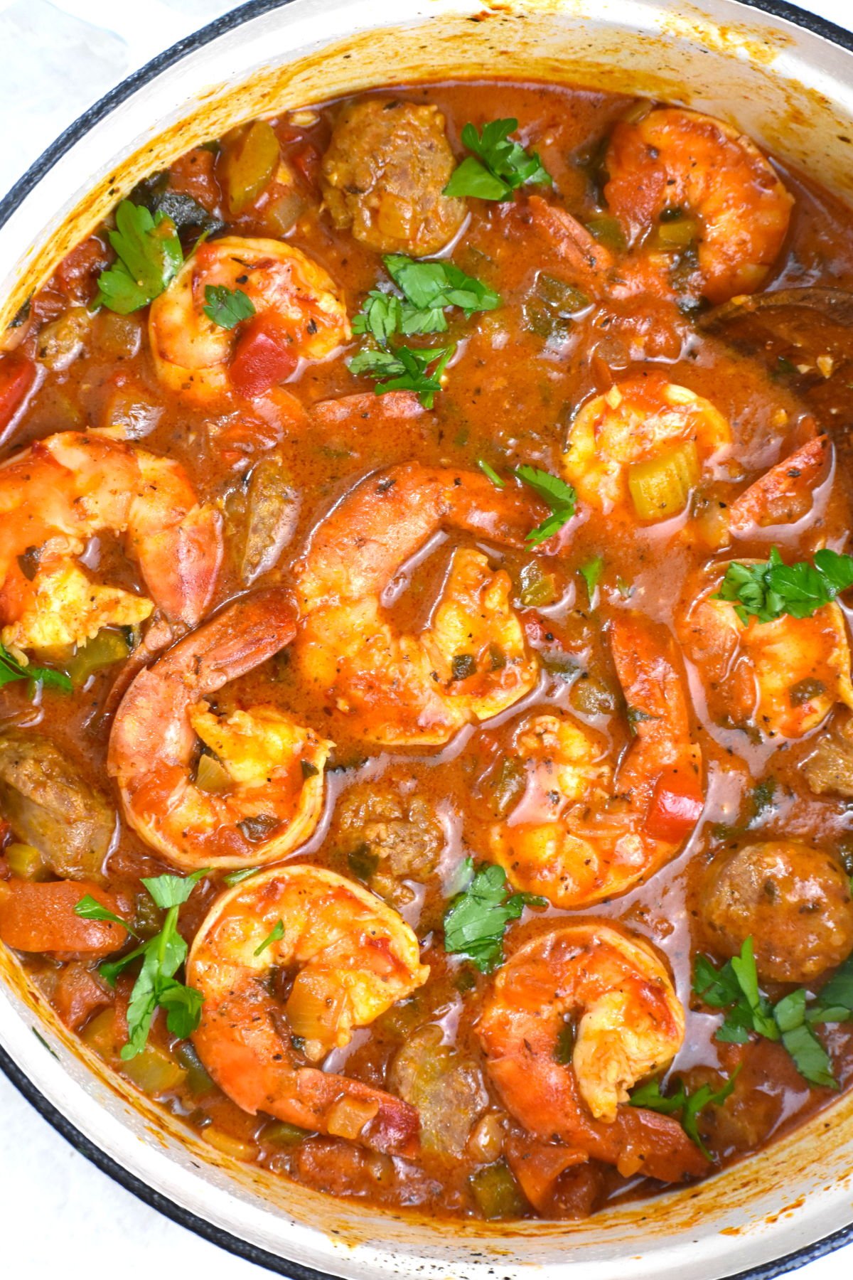 Shrimp Creole with Sausage - GypsyPlate