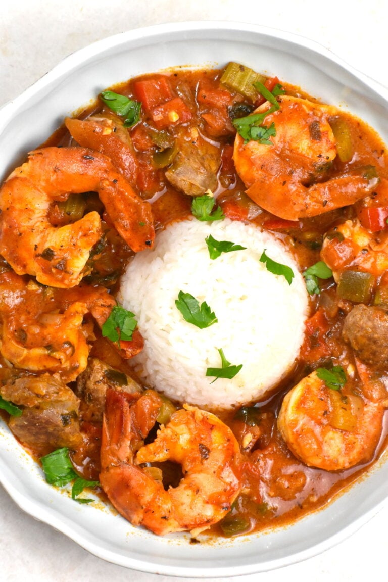 Shrimp Creole with Sausage - GypsyPlate