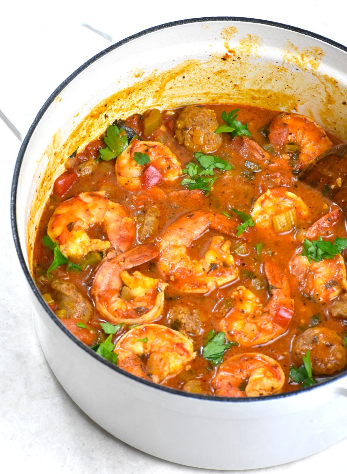 Shrimp Creole with Sausage - GypsyPlate