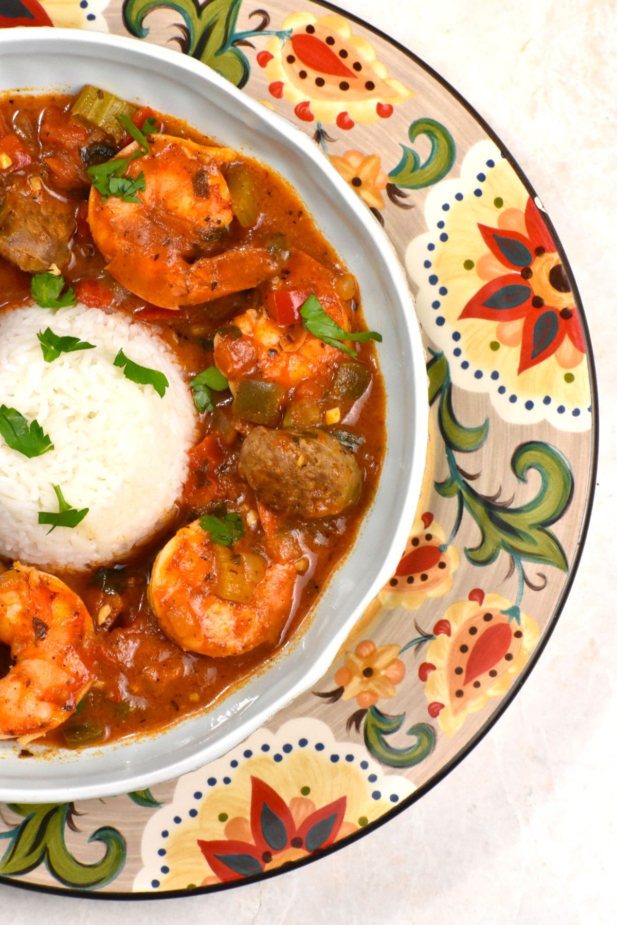 Shrimp Creole with Sausage - GypsyPlate