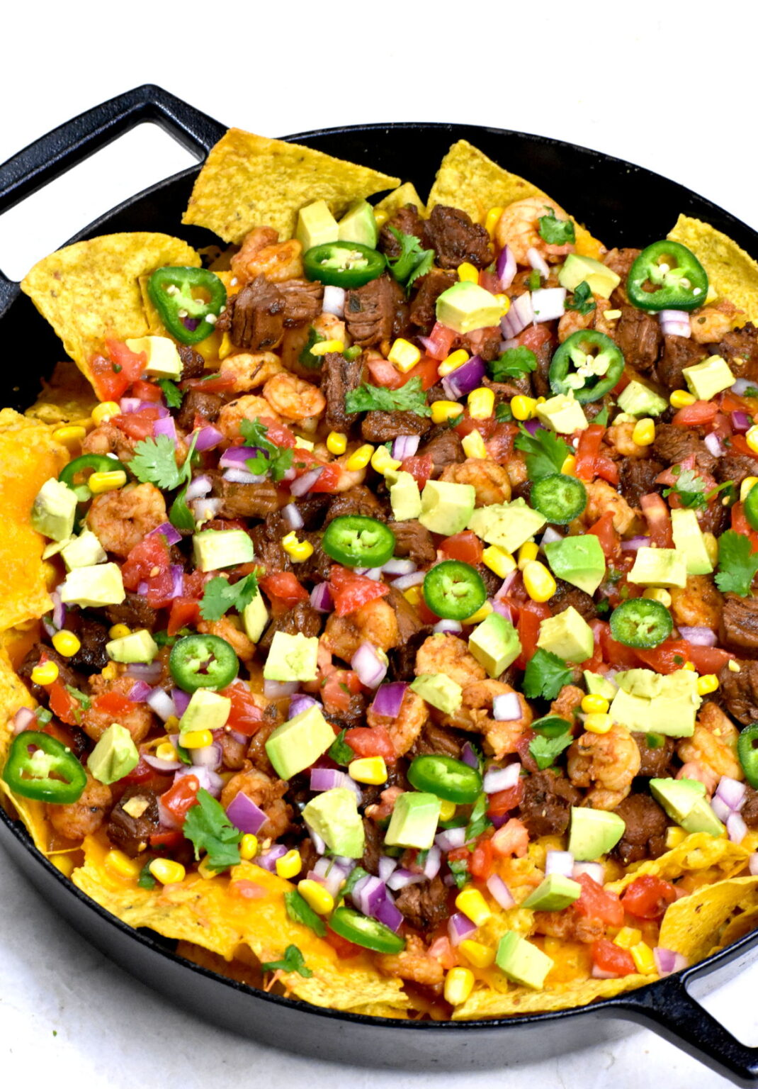 Surf and Turf Nachos - GypsyPlate