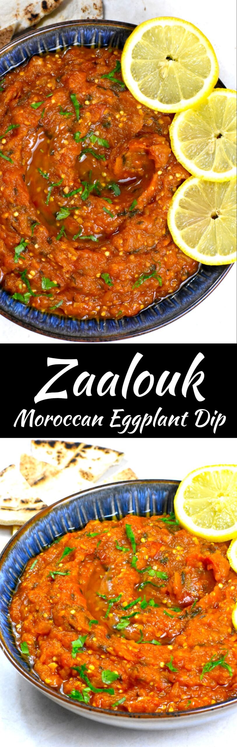 Zaalouk (Moroccan Eggplant Dip) - GypsyPlate