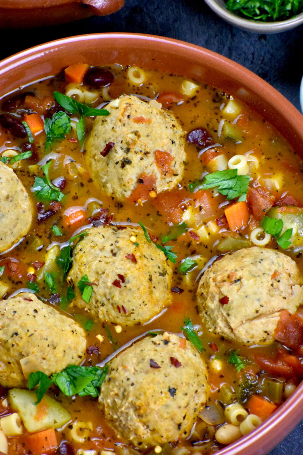 Meatball Minestrone Soup - GypsyPlate