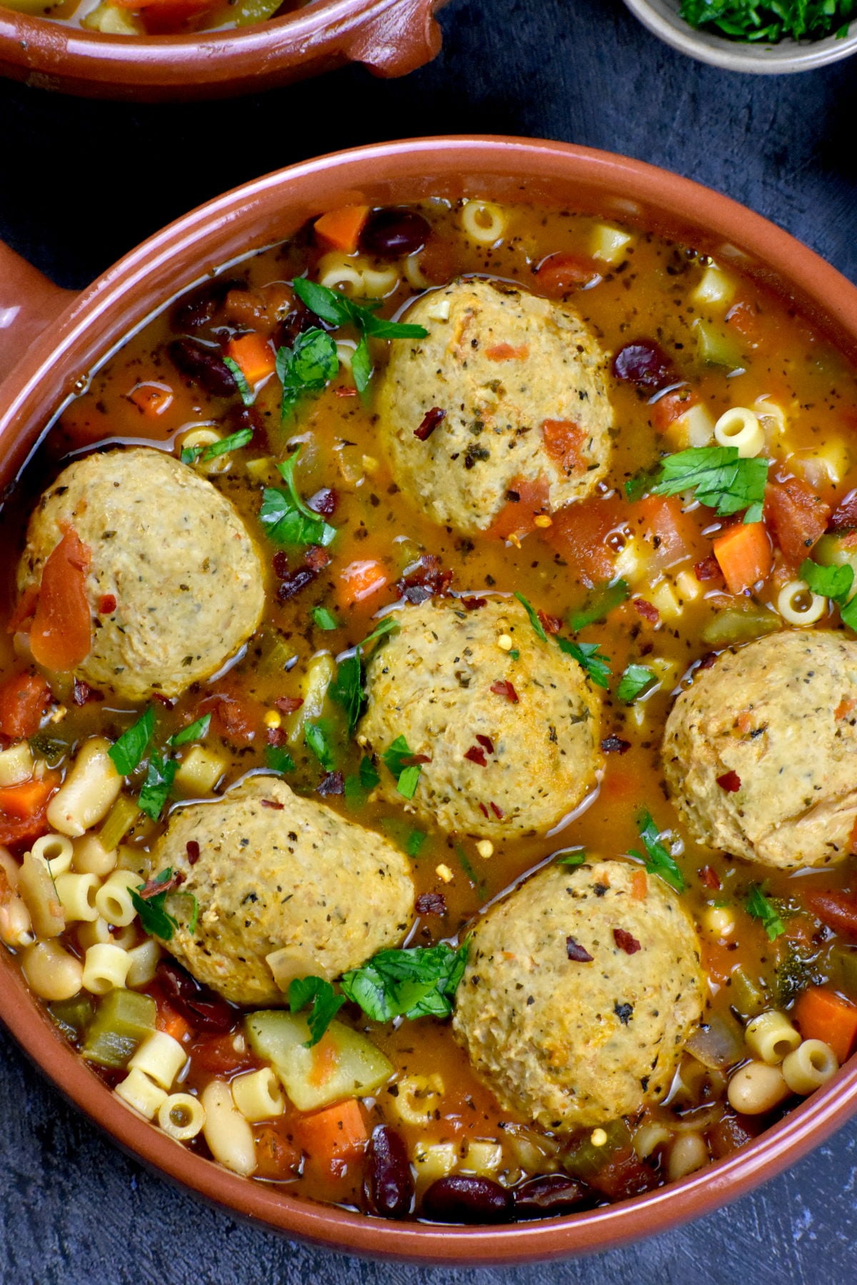 Meatball Minestrone Soup - GypsyPlate