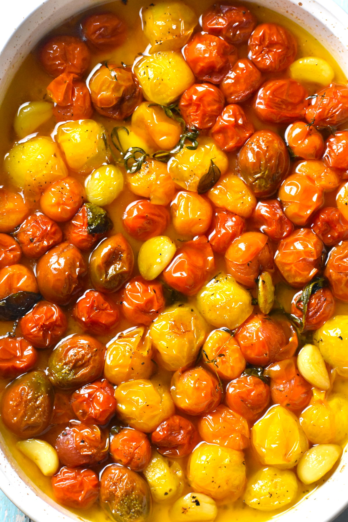 Cherry Tomato Confit (Under 30 Minutes) - GypsyPlate