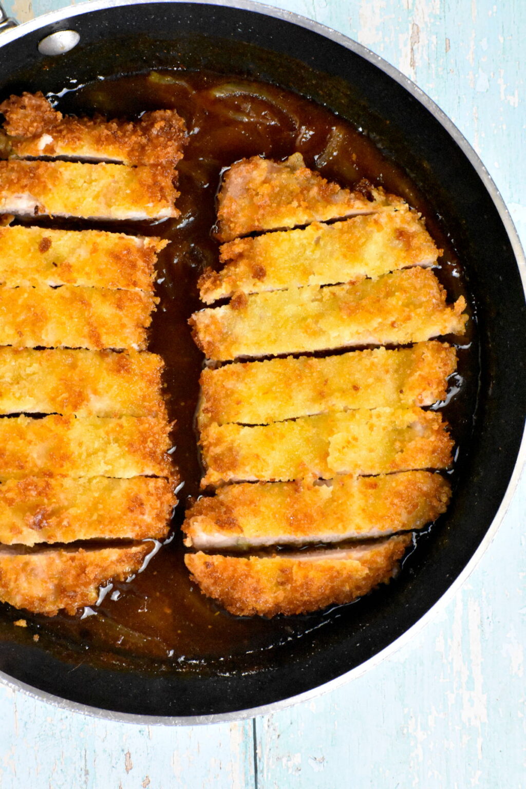 Katsudon (Pork Cutlet Rice Bowl) - GypsyPlate