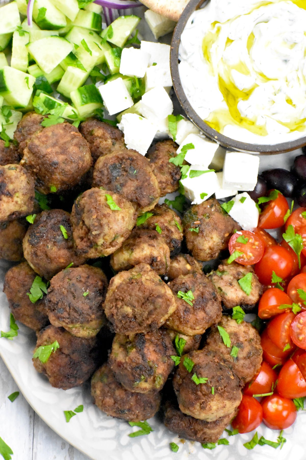 Keftedes (Greek Meatballs) - GypsyPlate