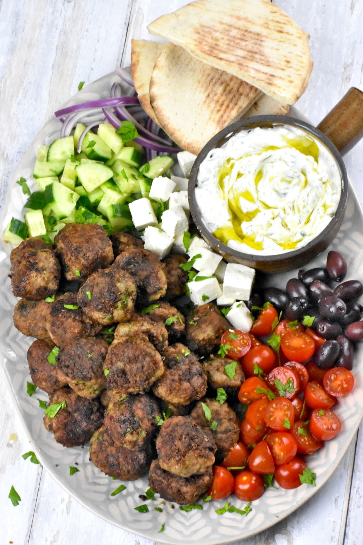 Keftedes (Greek Meatballs) - GypsyPlate