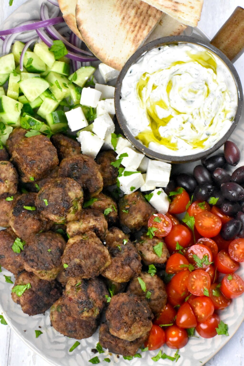 Keftedes (Greek Meatballs) - GypsyPlate