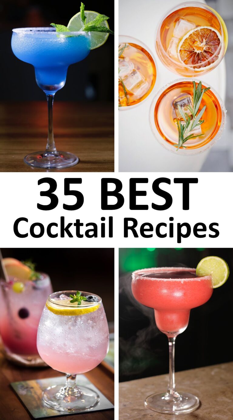 The 35 BEST Cocktail Recipes - GypsyPlate