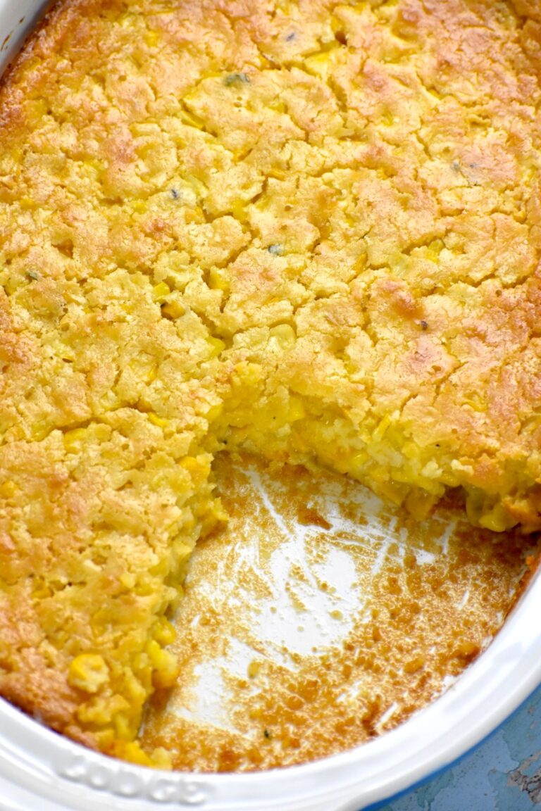 5 Ingredient Corn Casserole - GypsyPlate