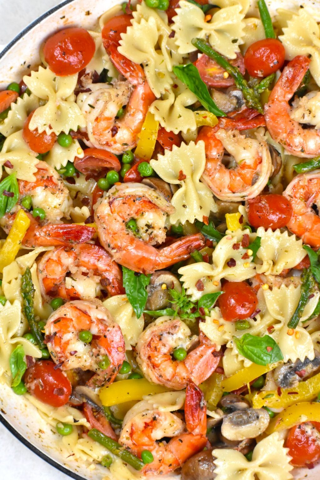 Pasta Primavera with Shrimp - GypsyPlate