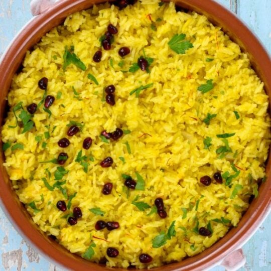 Saffron Rice - GypsyPlate
