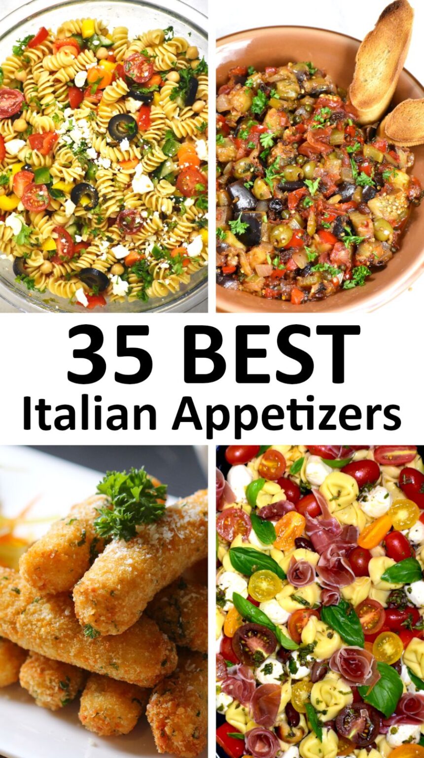 The 35 BEST Italian Appetizers - GypsyPlate