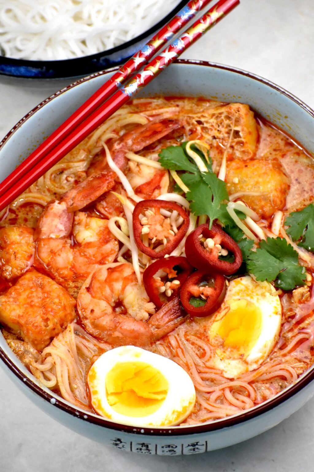 Laksa (Asian Noodle Soup) - GypsyPlate