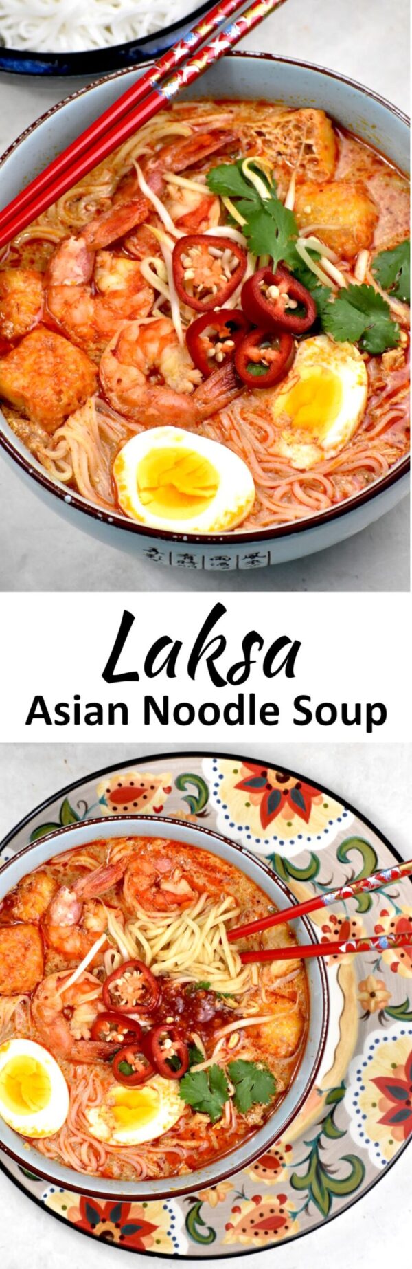 Laksa (Asian Noodle Soup) - GypsyPlate