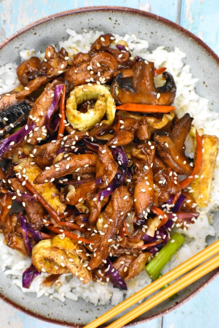Moo Shu Chicken - GypsyPlate