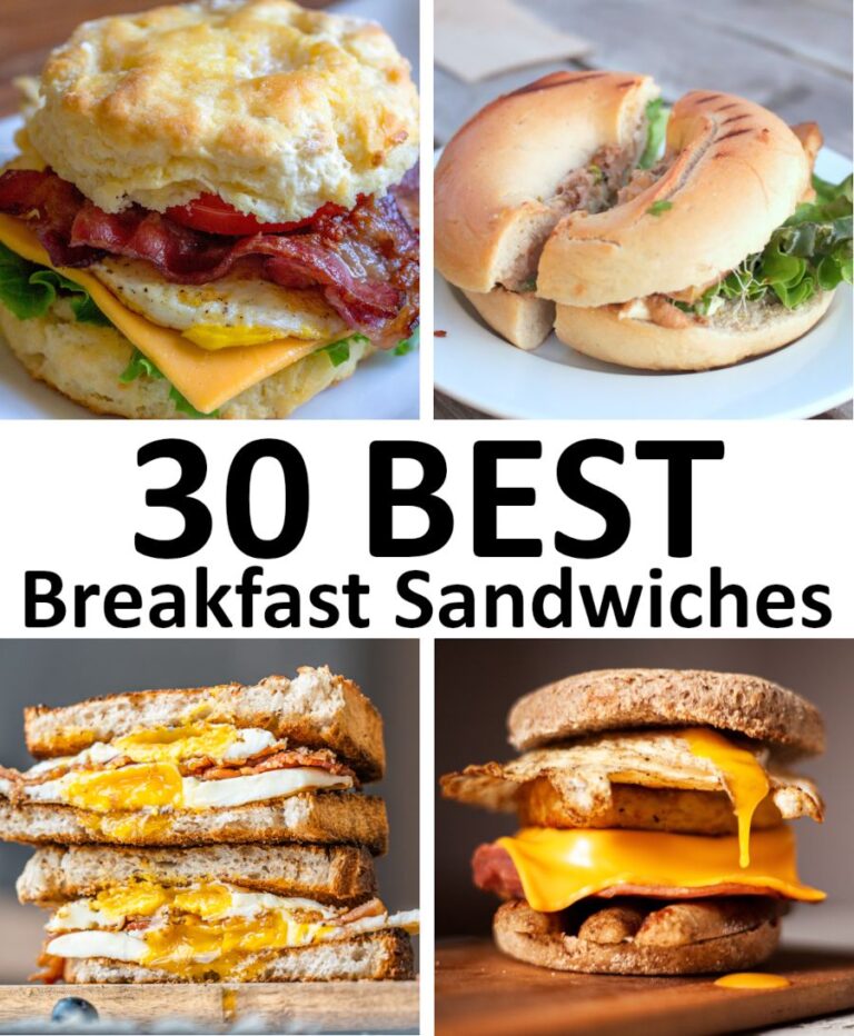 The 30 BEST Breakfast Sandwich Recipes - GypsyPlate