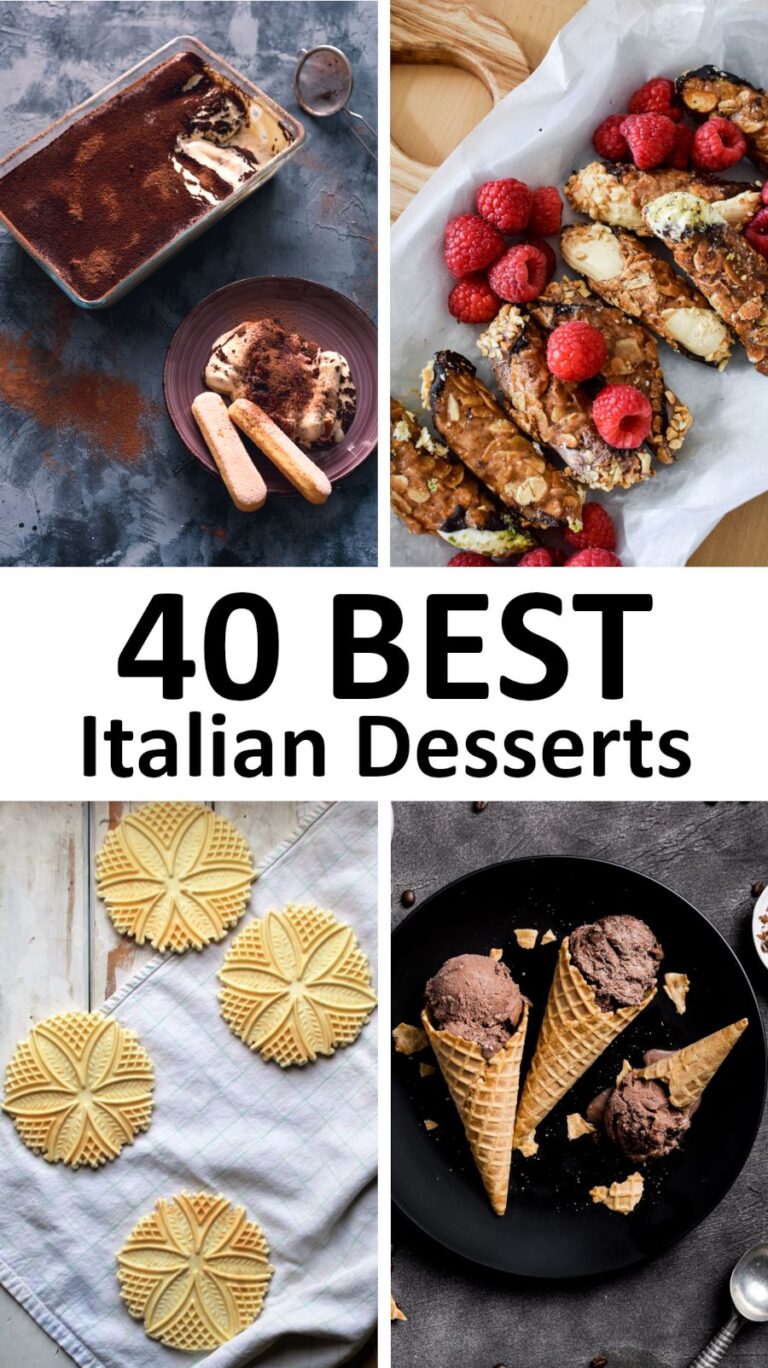 The 40 BEST Italian Desserts - GypsyPlate