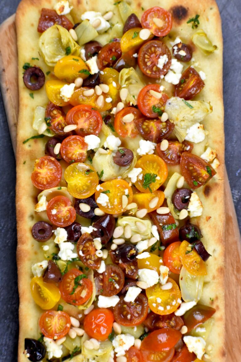 Mediterranean Flatbread - GypsyPlate